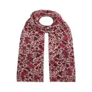 LILY AND LIONEL Karen Aster Scarf In Pink - Blue