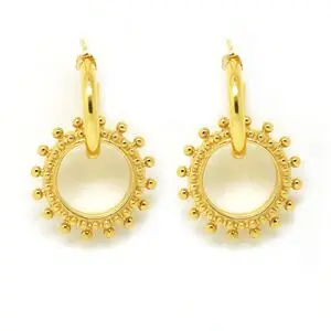 ETTA BURTON JEWELLERY Sun Dance Vermeil Earrings - Gold
