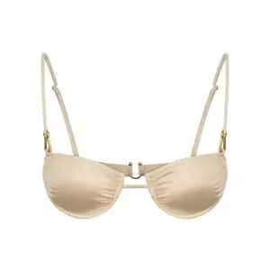 BIANCA RESORTWEAR Gala Balconette Bikini Top - White