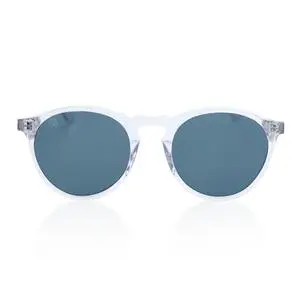 FAOS CONCEPT Round Frame Sunglasses Blue/white