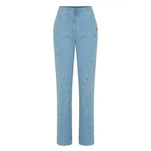 PCFG Stitch Detail Straight Fit Denim