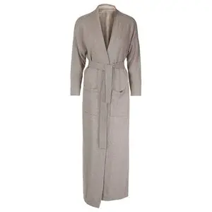 TIRILLM Camilla Cashmere Dressing Gown - Brown