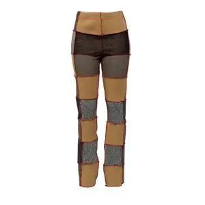 PALOMA LIRA Patchwork Knitwear Pants