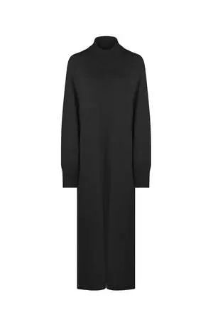 DREF Solaris Maxi Rollneck Knit - Black