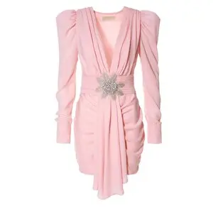 Aggi By Halewski Long Sleeve Cocktail Dresses