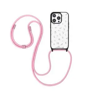 Cordée Cases Cairo Phone Strap Set Floral Blush Magsafe - Pink