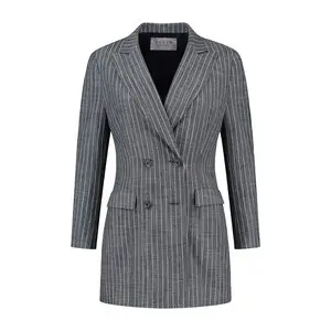 VULTO Pinstripe Double-breasted Jacket