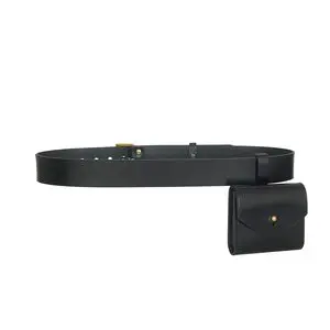 HAUTE CUIR Leather Micro Belt Bag