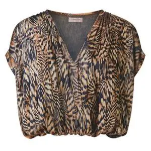 Traffic People Cropped Blouses