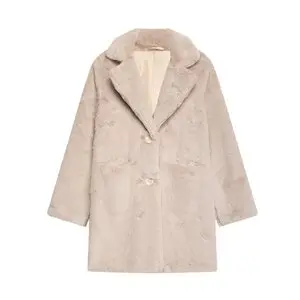 TANTRA SPAIN SL Coat With Pockets, Buttons And Lapels - Black