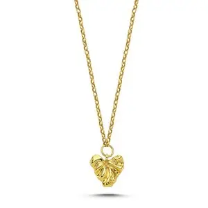 LINYA JEWELLERY Heart Necklace - Gold