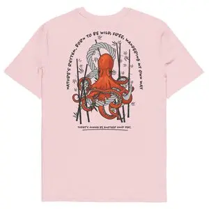 ANCHOR & CREW Organic Cotton Graphic T-shirt - Pink