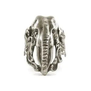 PERRY GARGANO Sterling Elephant Ring - Silver
