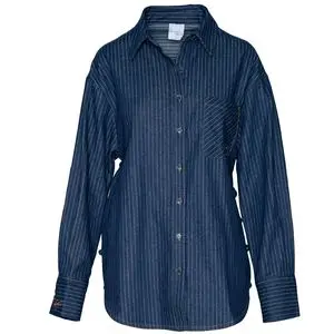 OFUURE Pinstriped Button-up Shirt