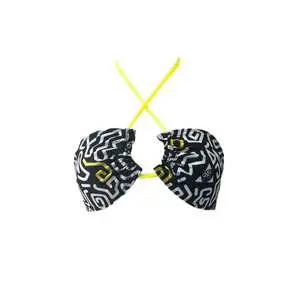 ADICORA Tyre Bandeau Bikini Top - Black
