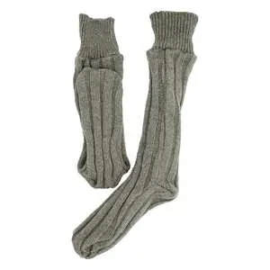 MAISON BOGOMIL Long Ribbed Knit Socks - Green