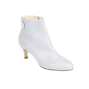 MOON D'ELLE Eclisse Ankle Boots - Silver