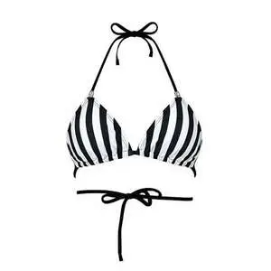BRASINI SWIMWEAR Soninha Convertible Bikini Top - Black