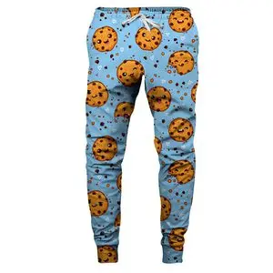 ALOHA FROM DEER Neutrals / Cookies Make Me Happy Sweatpants - Blue