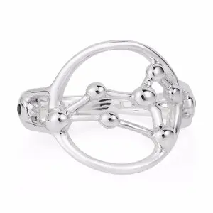 YASMIN EVERLEY JEWELLERY Leo Astrology Ring - Silver
