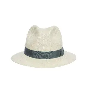 ANTHONY PETO Classic Panama Hat - Green