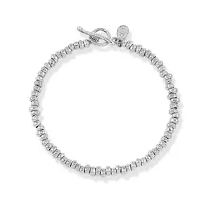 DOWER & HALL Signature Small Nugget Bracelet In Sterling - Silver