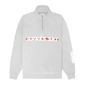 VELD Runyon Après Ski Quarter-zip - Grey