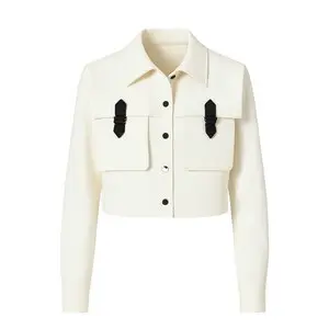 THE MOLC Mira Jacket - White/black