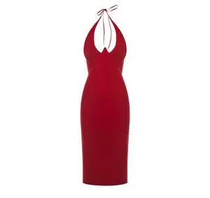 MAISON SEL Spaghetti Strap Bodycon Dress