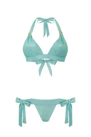 LEYLA MAYA Annie & Natasha Bikini Set - Green