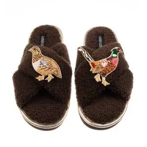 Men's Brown Slippers