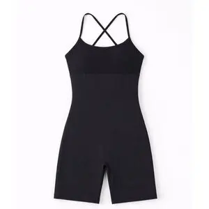 YORSTRULY Criss-cross Romper