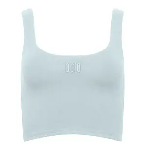 OCIO LEISUREWEAR Double Scoop Cropped Tank