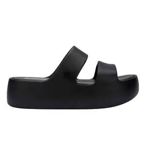 Melissa Free Line Platform Slides - Black