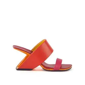 United Nude Loop Hi Sandals - Red