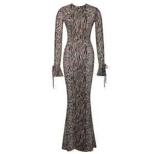 Miss Circle New York Animal Print Evening Dresses