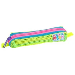 MOKUYOBI Mesh Zip Pencil Case - Yellow