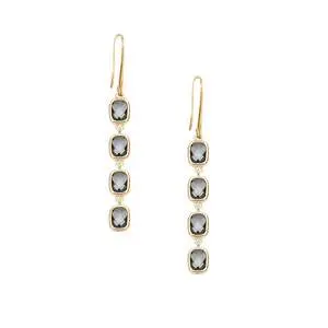 ADRIANA PAPPAS DESIGNS Glass Crystal Drop Earrings