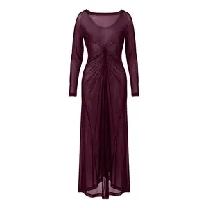 SEROTONE SWIM Mesh Long Dress