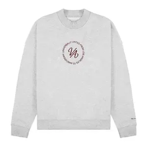 VELD Westwood Va Script Mockneck Sweatshirt - Grey
