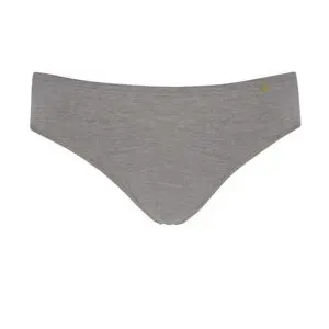 ZD ZERO DEFECTS Mid-rise Diana Briefs In Soy Fiber Breathable & Antibacterial Color - Grey