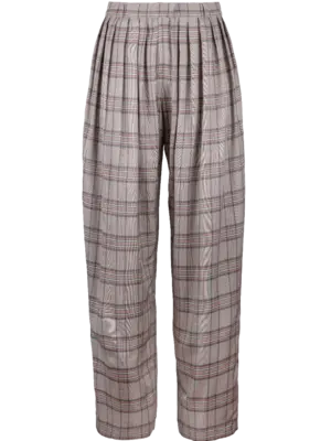 HELENE GALWAS Deily Checked Pants
