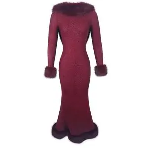Miss Circle New York Fur Evening Dresses
