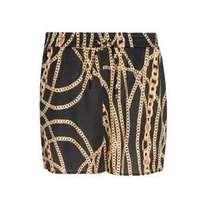 CIRCULAR PATH Lounge Short With Chain Print