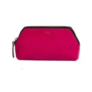 VIDA VIDA Leather Makeup Bag - Pink
