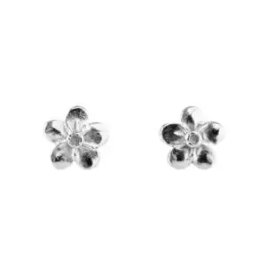 LEE RENEE Forget Me Not Stud Earrings - Silver