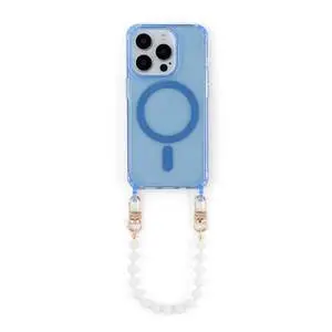 Cordée Cases Blue / White Santorini Phone Wristlet Set Magsafe - Blue/white
