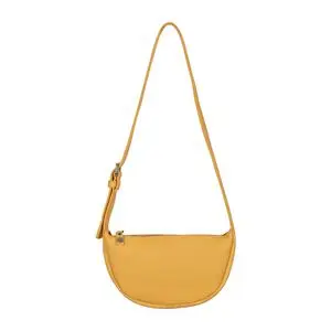 OWEN BARRY Dominic Leather Shoulder Bag - Yellow