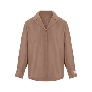 THISISU COLLECTION Lyla Shirt - Brown