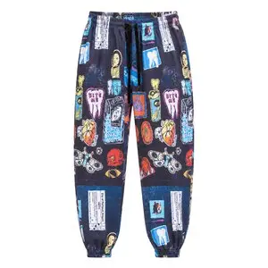 MYSIMPLICATED Recycled Fabric Trousers With Sticker Print